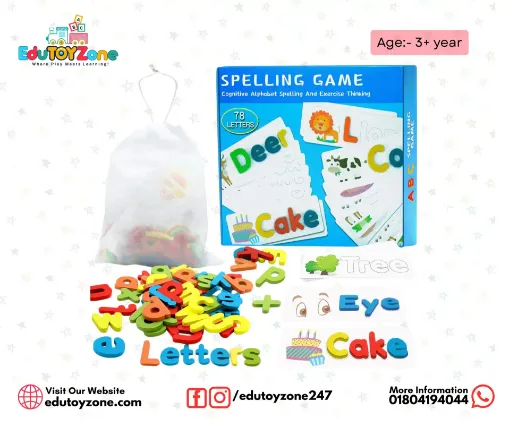 Spelling Game - Fun Learning with Letters | EdutoyZone | Where Play ...